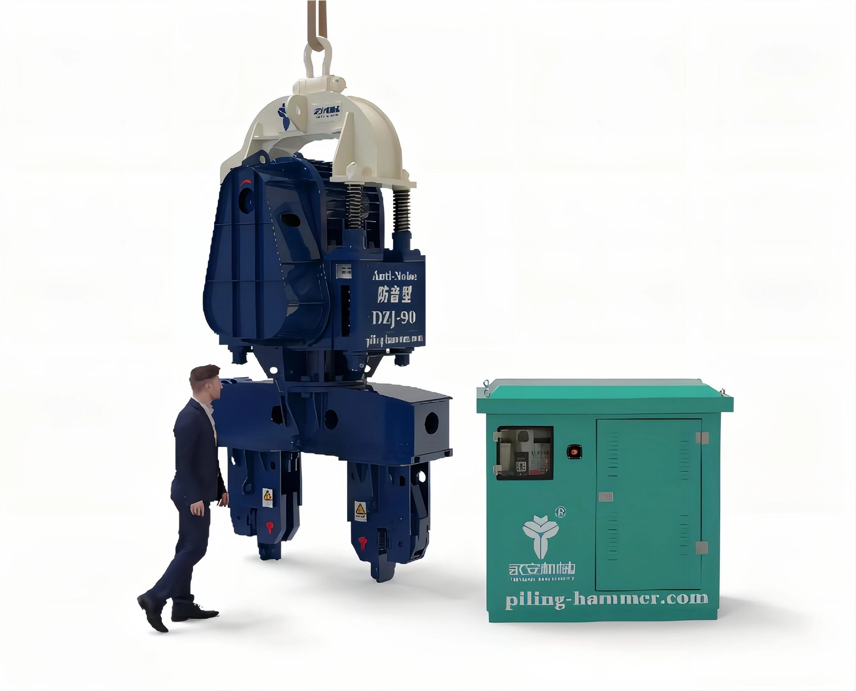 DZJ-90电动振动打桩锤 - 浙江永安工程机械有限公司